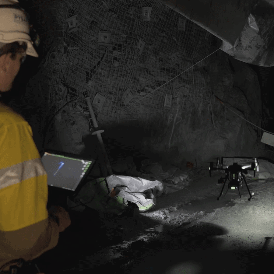 Stope Mapping with Hovermap - Emesent