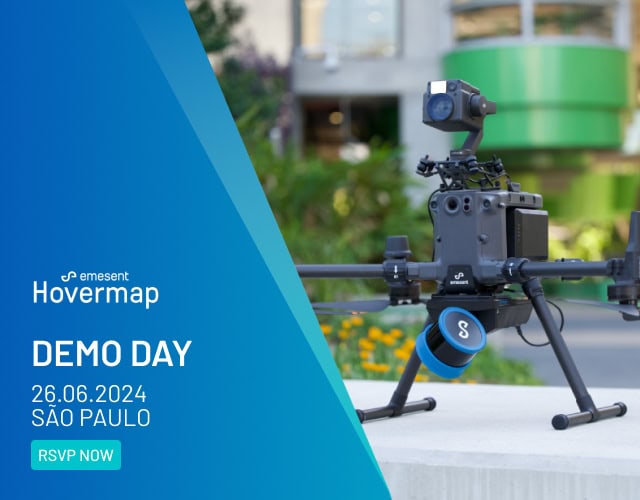 Emesent & Embratop Brazil: Hovermap ST-X demo for autonomous scanning - Emesent