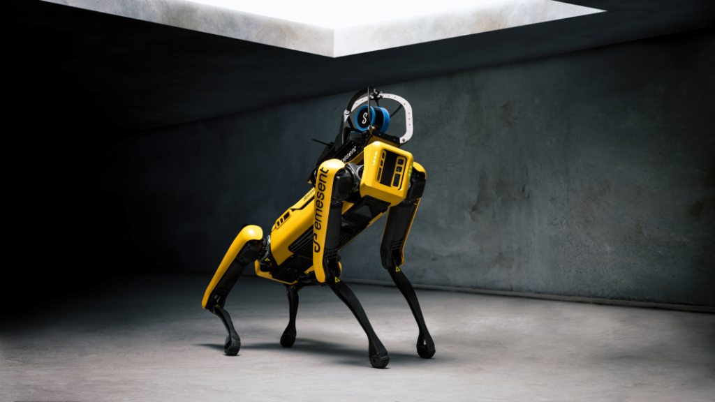 Boston Dynamics Spot - による高速調査Emesent